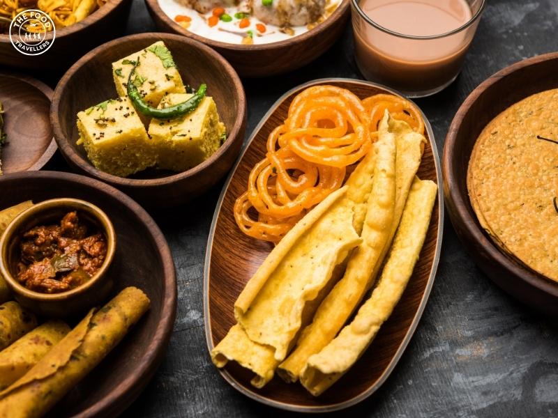 Fafda Jalabei with Papaya Sambhario: Crispy Sweetness - The Food ...
