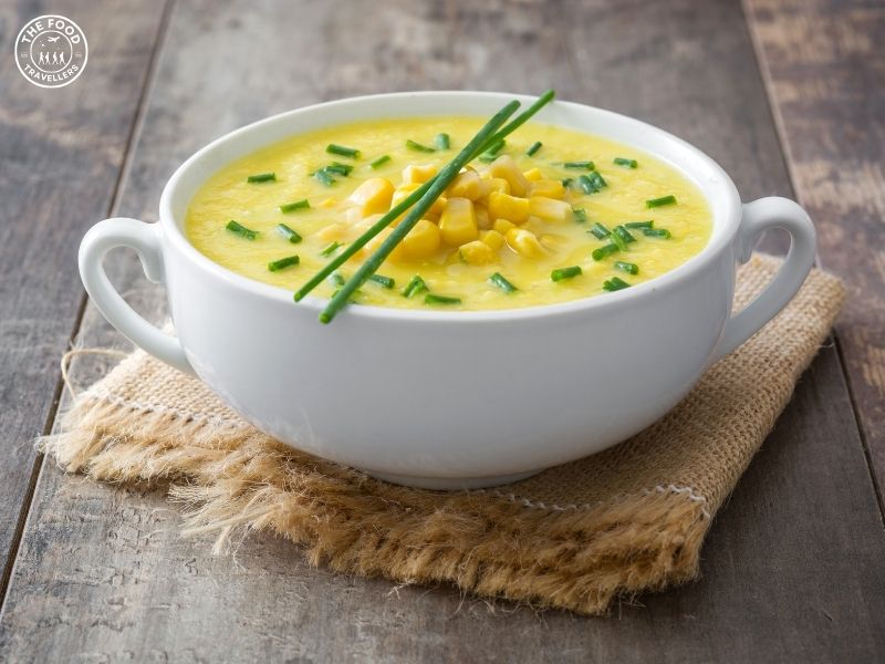 Healthy Sweet Corn Soup Recipe - The Food Travellers: Food & travel stories